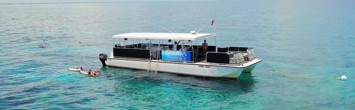 Key West Coral Reefs, Sandbar Trips, & Underwater Sea-Life, SNUBA Diving